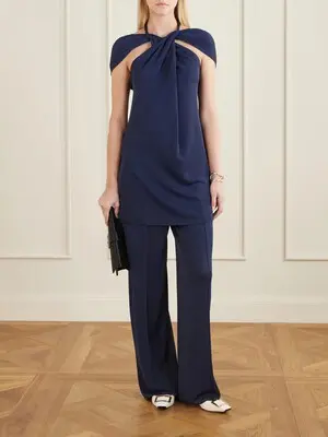 LANVIN Knitted Wide-leg Pants