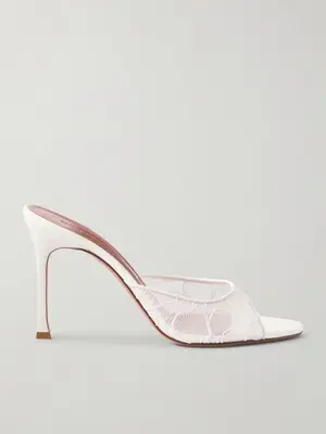 Amina Muaddi Lace Up Shoes For Women