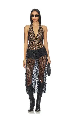 L'academie Maxi Dress - Black