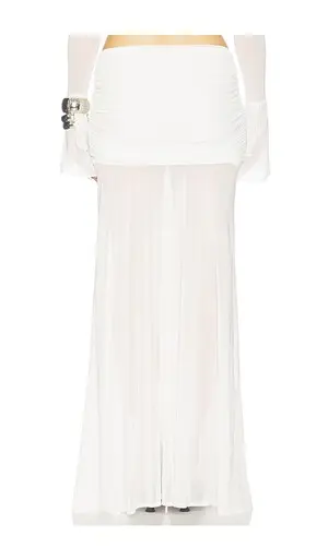 FENERS Susurro Tulle Skirt - Blanc