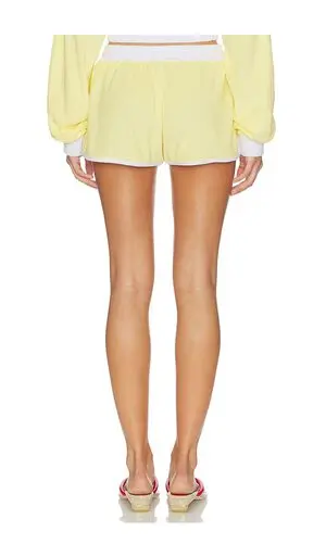 BY.DYLN Sophie" Terrycloth Drawstring Shorts