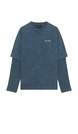 DAILY PAPER Layered Long Sleeve Tee