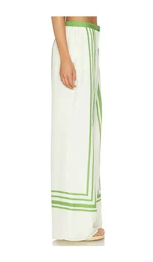 SOVERE / Chase Pant In White/green