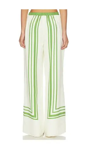 SOVERE / Chase Pant In White/green