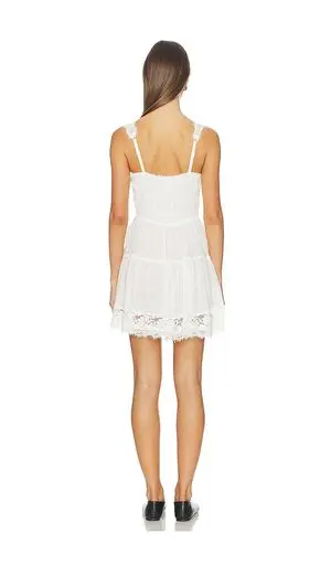 Free People So In Love Mini Slip - Clean Ivory
