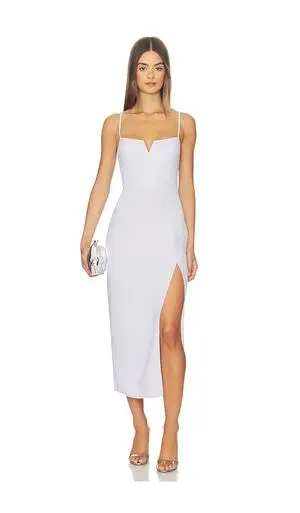 Amanda Uprichard Lyra Midi Dress - Jasmine