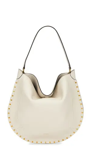 Isabel Marant Étoile Oskan Soft Hobo Bag - Chalk
