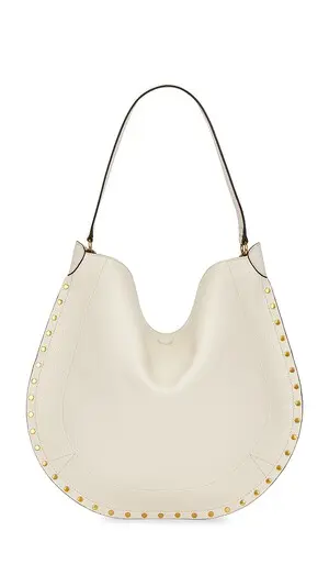 Isabel Marant Étoile Oskan Soft Hobo Bag - Chalk