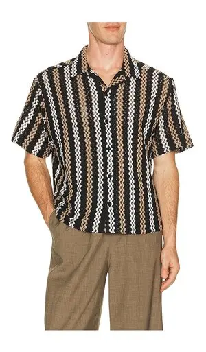 PERCIVAL Wade Crochet Shirt