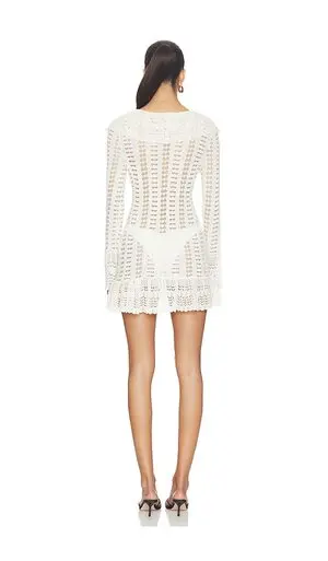AYA MUSE Aster Crochet Knit Dress
