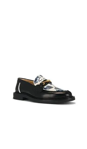 Filling Pieces Broken Plate Loafer - Black