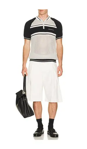 Casablanca Pleated Baggy Shorts