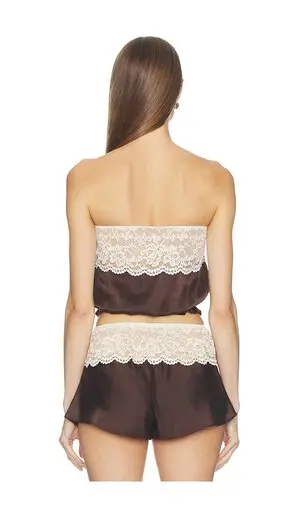 Frankies Bikinis Rosie Silk Sleeveless Blouse - Gift Wrap