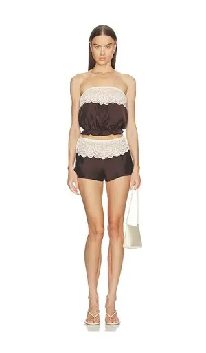 Frankies Bikinis Rosie Silk Sleeveless Blouse - Gift Wrap