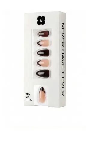 NEVER HAVE I EVER French Leopard Press-on Nails - N,a