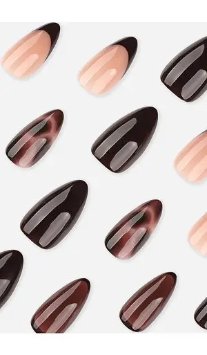 NEVER HAVE I EVER French Leopard Press-on Nails