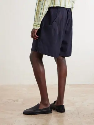 KARDO Kami Wide-leg Cotton Shorts