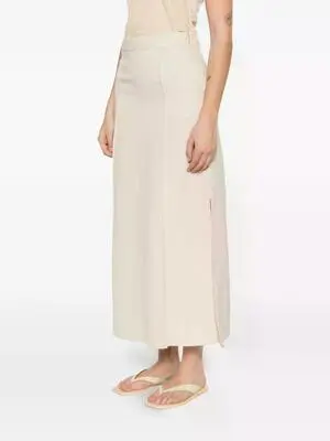 Antonelli Firenze Panelled A-line Midi Skirt