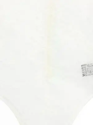 David Koma Floral-lace Cape-sleeve Bodysuit