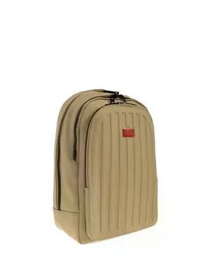 DIESEL® Ribbed Logo-plaque Backpack - Neutrals
