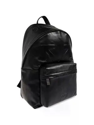 Off-White Leather Backpack