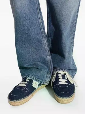 Off-White Arrows-motif Frayed Mules