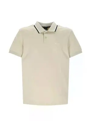 BOSS Logo-print Tipped Polo Shirt