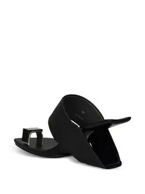 United Nude Loop Toe Hi Architectural-heel Ring Sandals