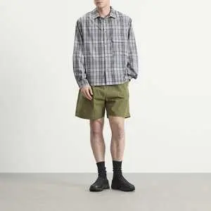 SNOW PEAK Fade Check Breezy Shirt