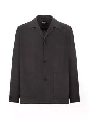 Zegna Linen Patch-pocket Jacket