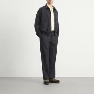 KAPTAIN SUNSHINE Shadow Stripe Blouson - Navy