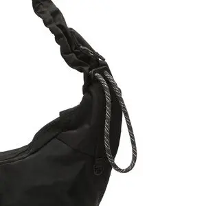 F/CE. Textured Twill Crossbody Bag - Black