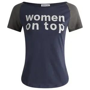 PEACHY DEN Bebe T-shirt With Slogan Print