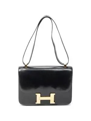 Hermès Constance Shoulder Bag - Black