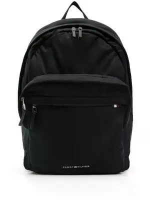 Tommy Hilfiger Logo-lettering Backpack - Black