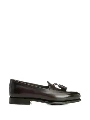 Santoni Andrew Leather Loafers