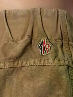 Moncler Pleated Logo-patch Shorts