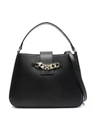 Tommy Hilfiger Monogram Chain-detail Satchel