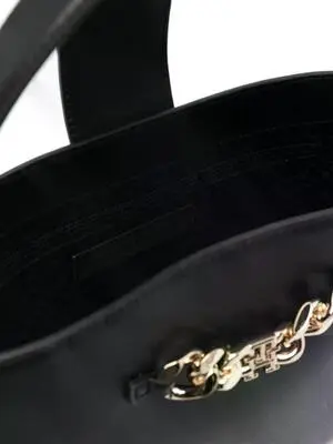 Tommy Hilfiger Monogram Chain-detail Satchel