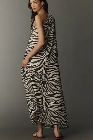 OWNLEY One-shoulder Kaftan