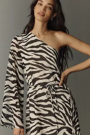 OWNLEY One-shoulder Kaftan