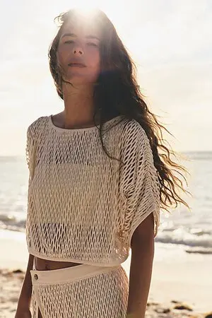 Free People Coastal Crush Crochet Set