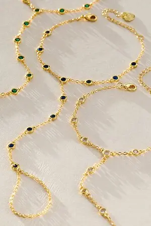 BRACHA Bracha Maxine Hand Chain Sapphire