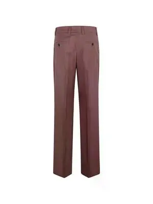 Incotex Pressed-crease Straight-leg Trousers