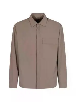 Herno Logo Plaque Long Sleeve Shirt