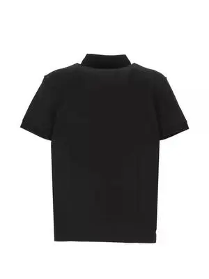 BOSS Logo-detail Polo Shirt - Black