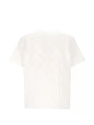 BOSS Cotton-blend T-shirt With Tennis-ball Jacquard