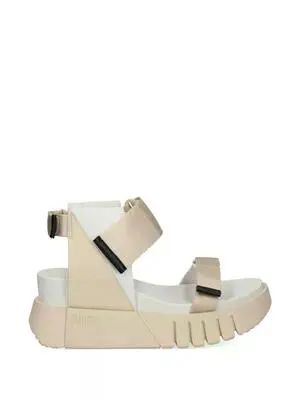 United Nude Delta Run Touch-strap Platform Sandals - Neutrals