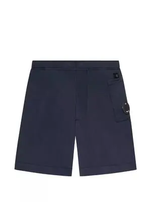 C.P. COMPANY Lens-detail Cargo Shorts - Blue