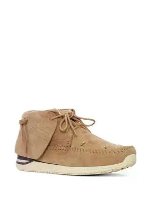 Visvim Fbt Lhamo-folk Desert Boots - Neutrals